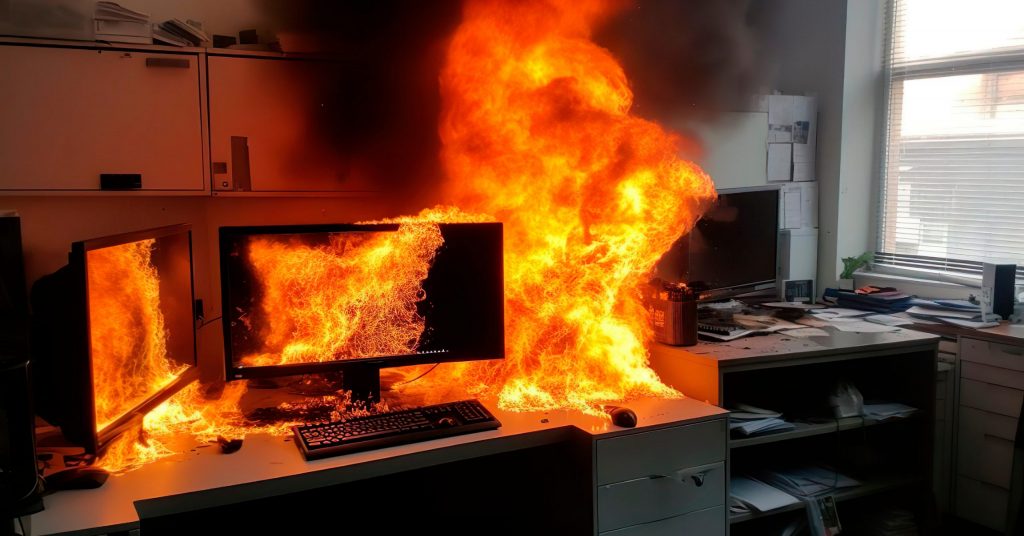 What To Do with Your Fire Damaged Device - DriveSavers