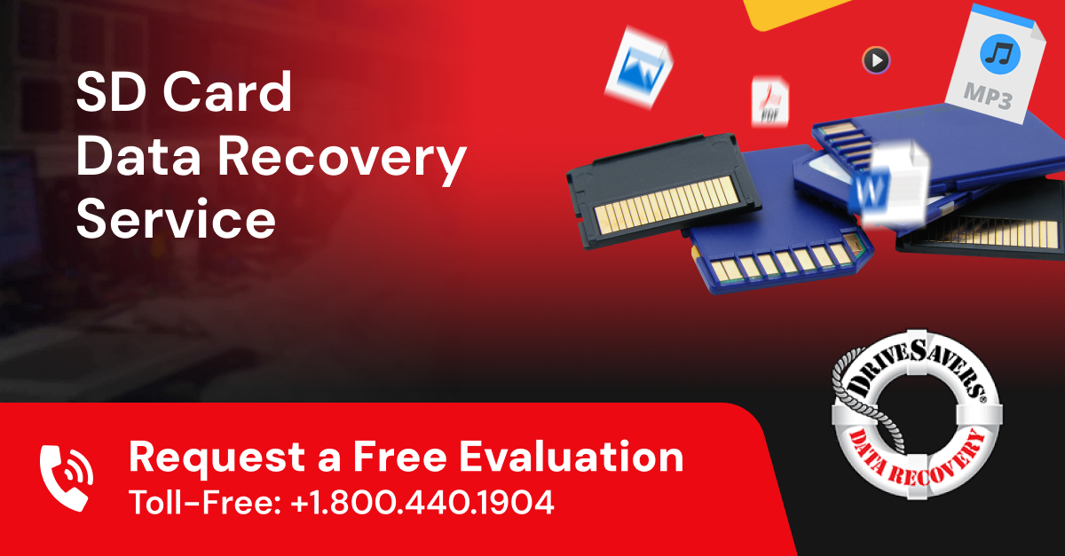 Professional SD Card Data Recovery Services | DriveSavers Data Recovery