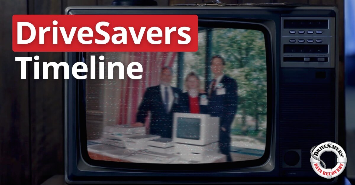 DriveSavers Timeline: A Legacy of Data Recovery Innovation and Excellence