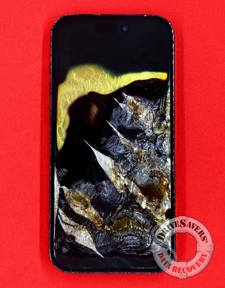 iPhone Screen Repair Gone Wrong—Data Recovered After Fire