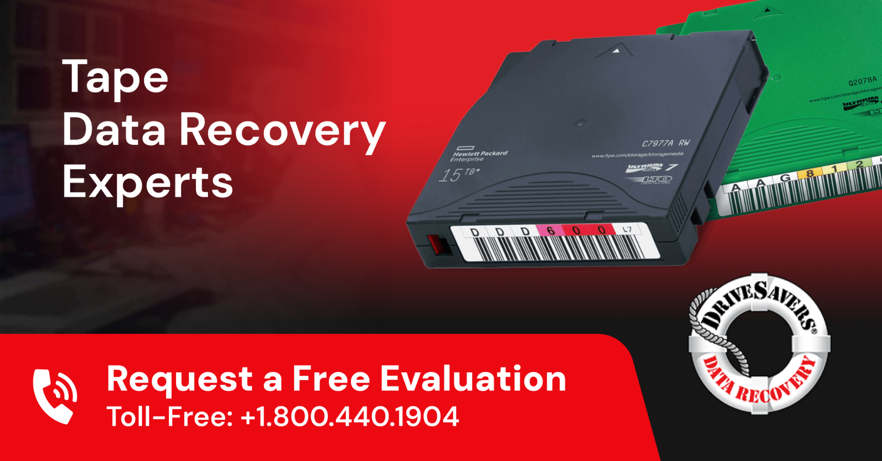 Tape Data Recovery Services | DriveSavers Since 1985